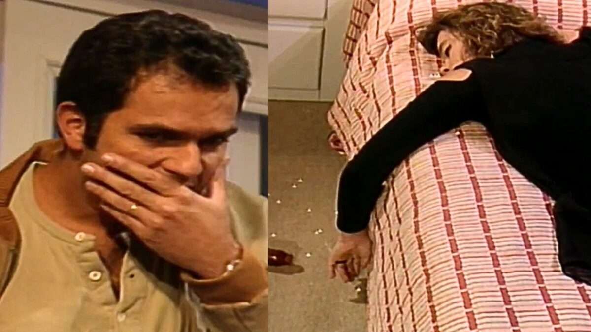 Alaor se desespera ao encontrar Malu inconsciente ao lado de calmantes ...